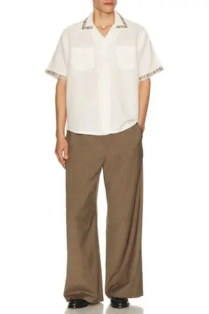 CORRIDOR Harmony Embroidered Short Sleeve Shirt