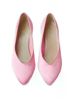 Versace Tina 65mm Satin Pumps - Pink