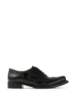 Versace Maverick Leather Derby Shoes