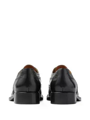 Versace Maverick Leather Derby Shoes