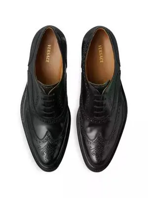 Versace Maverick Leather Derby Shoes