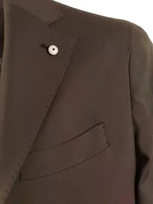 L.B.M. 1911 Single-breasted Blazer - Brown