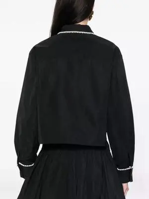 Maje Braid-trim Shirt