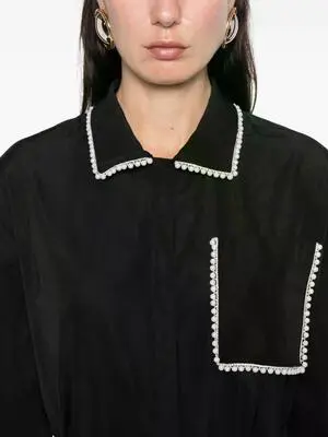 Maje Braid-trim Shirt