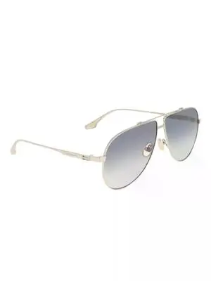 Victoria Beckham Pilot-frame Sunglasses - Grey