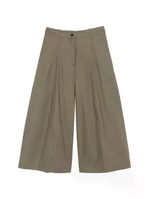 NINE:INTHE:MORNING Fiammetta Pleated Trousers - Brown