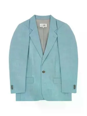 MAISON MARGIELA Long-sleeve Blazer - Blue