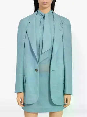 MAISON MARGIELA Long-sleeve Blazer - Blue