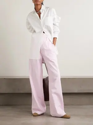 AGOLDE Oversized Organic Cotton-poplin Shirt