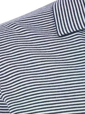 GRAN SASSO Striped T-shirt - Black