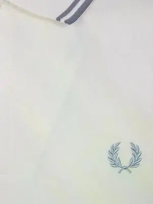 Fred Perry Logo-embroidered Polo Shirt - Neutrals