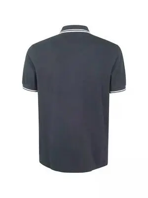 Fred Perry Logo-embroidered Polo Shirt - Grey