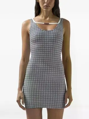 Gcds Gingham Mini Dress