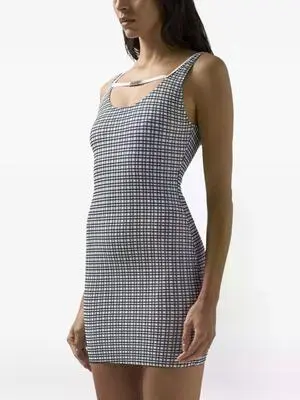 Gcds Gingham Mini Dress