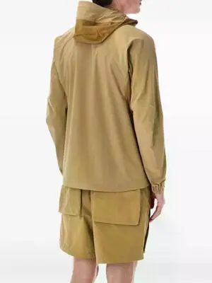 AND WANDER Zip Panelled Jacket