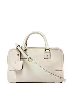 Loewe Amazona Leather Tote Bag - Neutrals