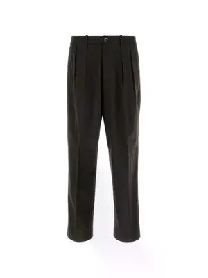 NINE:INTHE:MORNING Kai Logo-patch Trousers - Brown