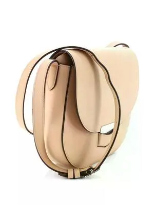 Celine Trotteur Medium Crossbody Bag Grainy Leather - Neutrals