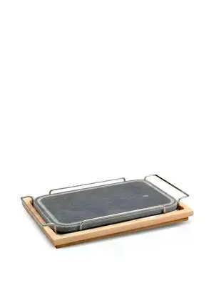 PENTOLE AGNELLI Rounded-corners Rectangular Tableware - Grey