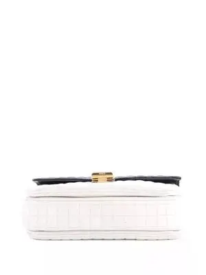 Celine C Bag Quilted Leather Shoulder Bag - Black