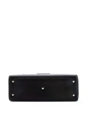 Dior Lady Large Satchel Embellished Leather Patches - Black