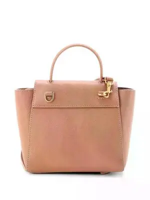 Celine Belt Bag Textured Leather Pico Shoulder Bag - Neutrals