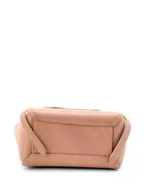 Celine Belt Bag Textured Leather Pico Shoulder Bag - Neutrals