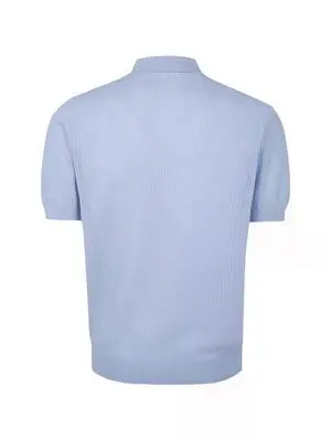 Tagliatore Knitted Shirt - Blue