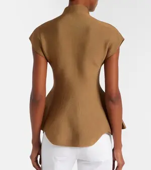 Khaite Andra Knitted Top