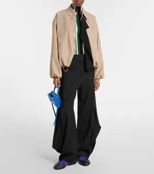Loewe Logo Blouson - Beige
