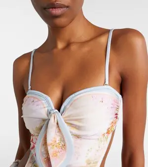 Zimmermann Como Printed One Piece Swimsuit