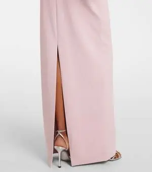 Solace London Floris Off-shoulder Gown
