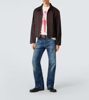 Our Legacy Box Printed Cotton Jersey T-shirt