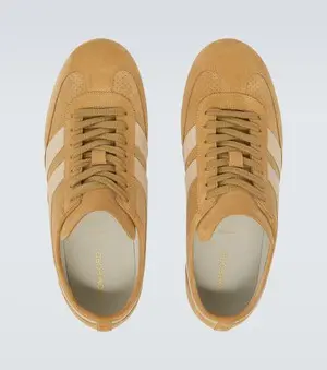 TOM FORD Brook Suede Sneakers - Beige