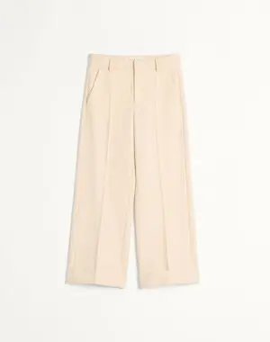 Valentino Garavani Valentino Wool Trousers Butter