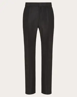 Valentino Garavani Valentino Wool Trousers Grey