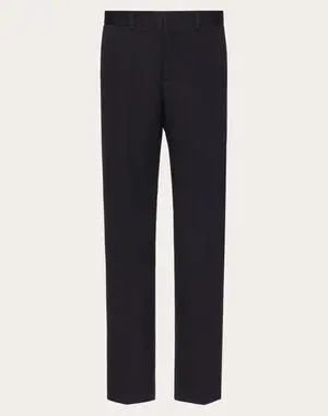 Valentino Garavani Valentino Wool Trousers Navy