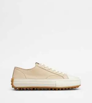 TOD'S Nubuck Sneakers - Beige