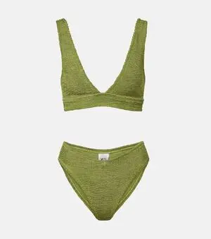 Hunza G Angel Bikini - Green