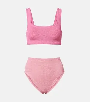Hunza G Patricia Two-piece Bikini Set - Pink