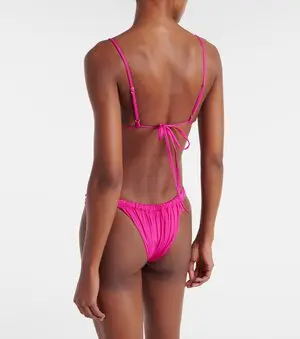 Melissa Odabash Corvo Bikini Top - Pink