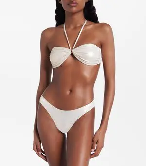 Melissa Odabash Liguria Bikini Bottom - Gold