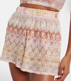 Missoni Lamé Shorts - Multicoloured