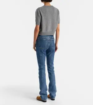 Khaite Daria Mid-rise Slim Jeans