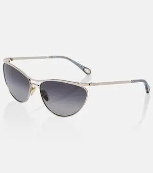 Chloé Uma Cat-eye Sunglasses - Gold