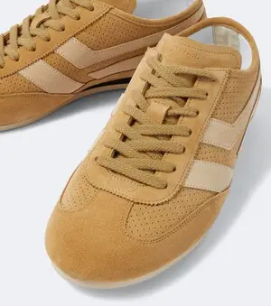 TOM FORD Brook Suede Sneakers - Beige
