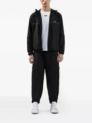 Gcds Panelled Track Pants - Black