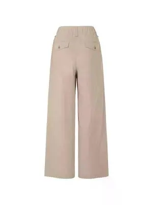 Issey Miyake Belt-loops Wide Leg Pants