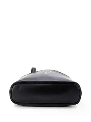 Prada Logo Convertible Open Tote Bag