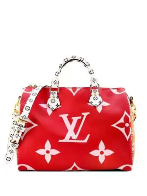 LOUIS VUITTON Speedy Bandouliere 30 Satchel